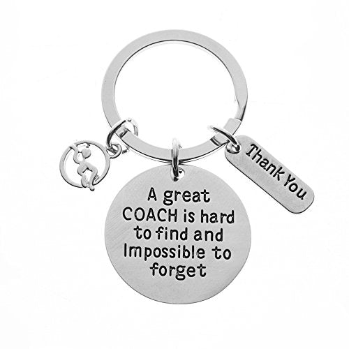 Swim Coach Keychain, Swimming Coach Gifts, Great Coach is Hard to Find ...