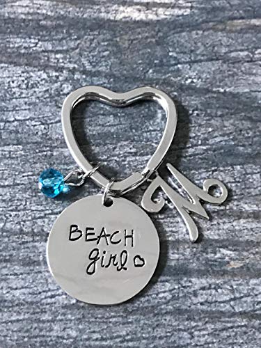Personalized Life is Better at the Beach Keychain Infinity Collection