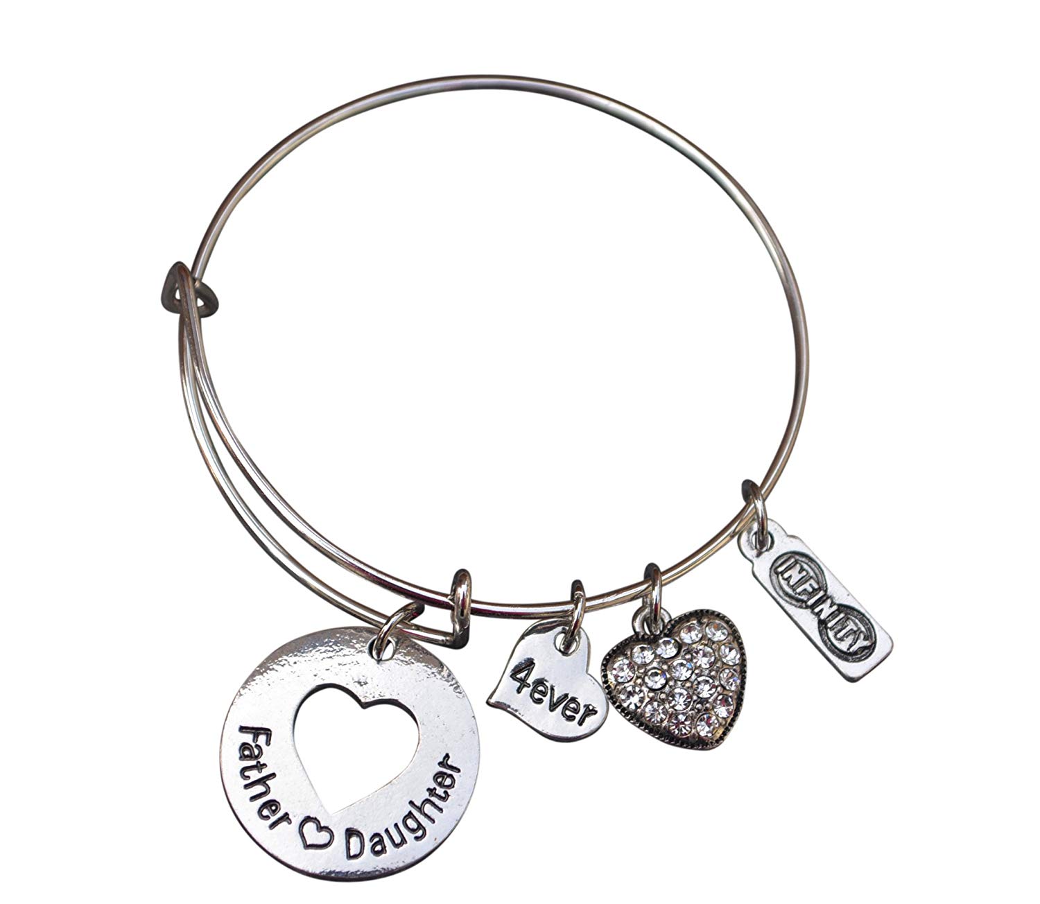 Father Daughter Jewelry- Daddy Girl Jewelry- Father Daughter Gifts ...