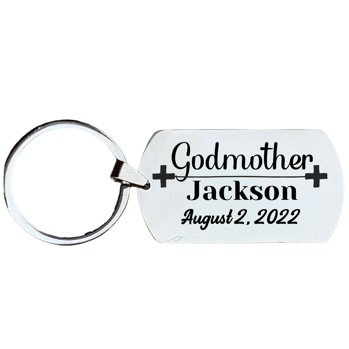 Personalized Godmother Keychain Infinity Collection
